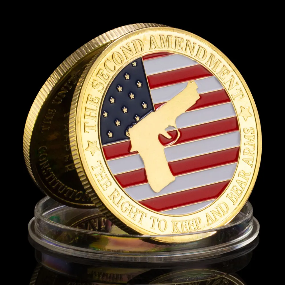 Gold-Coin-Collectible-Gift-The-Second-Amendment-Souvenir-The-Right-To ...