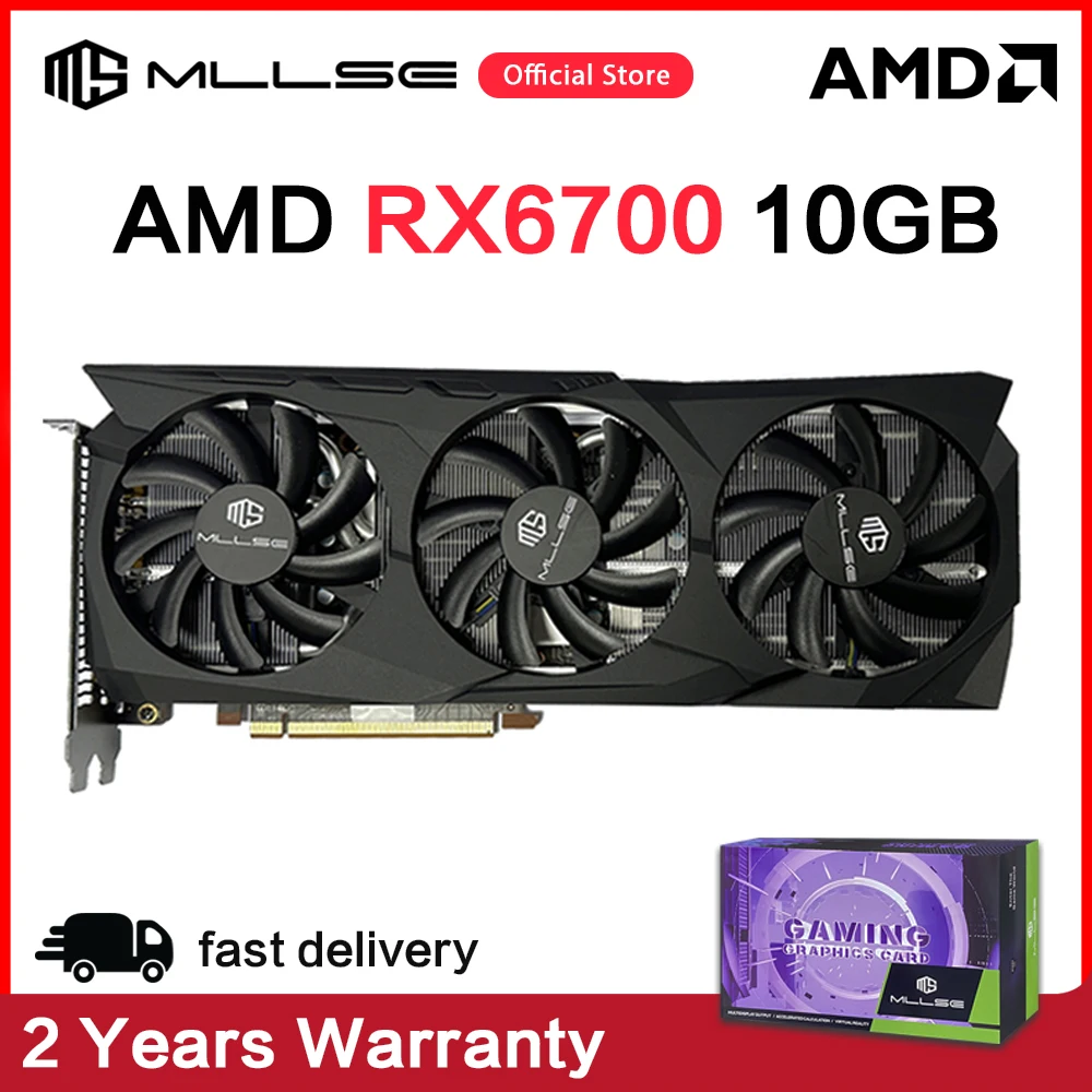 MLLSE-AMD-RX-6700-10GB-Gaming-Placa-Gr-fica-GDDR6-160Bit-7nm-DP-3-HDMI ...