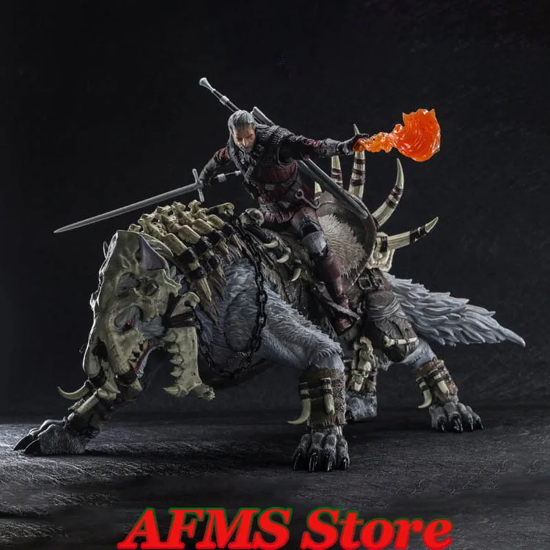 D20-Studio-37Cm-1-12-Scale-Collectible-Figure-Wolf-Orc-Mounts-Giant ...