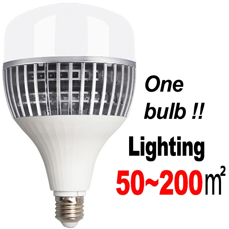 Extra Large Led E27 Bulb Lamps 220v 240v High Brightness High Power ...