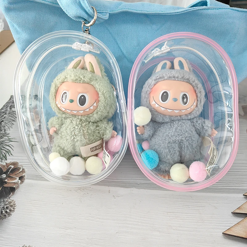 Clear-Outdoor-Bag-Transparent-Mini-Kawaii-Girl-Plush-Dolls-Pouch-Case ...