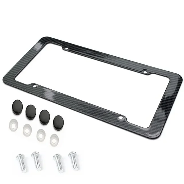 Durable Metal License Plate Cover Aazon.co: Fuzes.f Alfa Roeo Black ...
