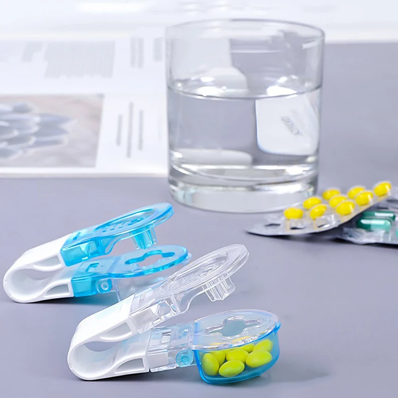 Portable Pill Taker Tablets Blister Pack Opener Pill Dispenser Storage ...