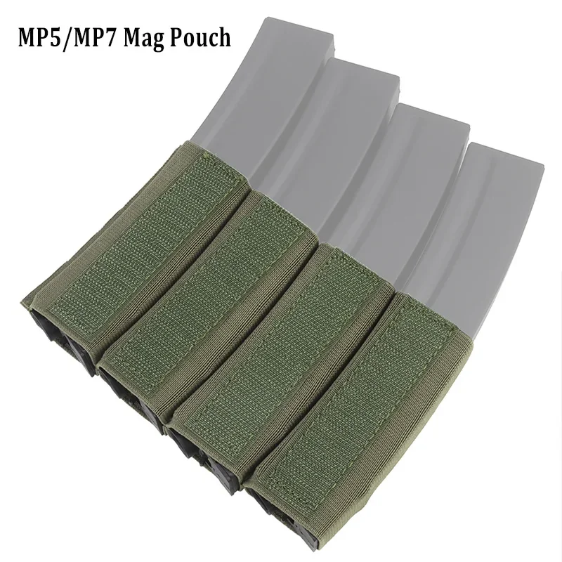 Tactical-MP5-MP7-Magazine-Pouch-Holder-Military-Airsoft-Vest-Chest-Rig ...