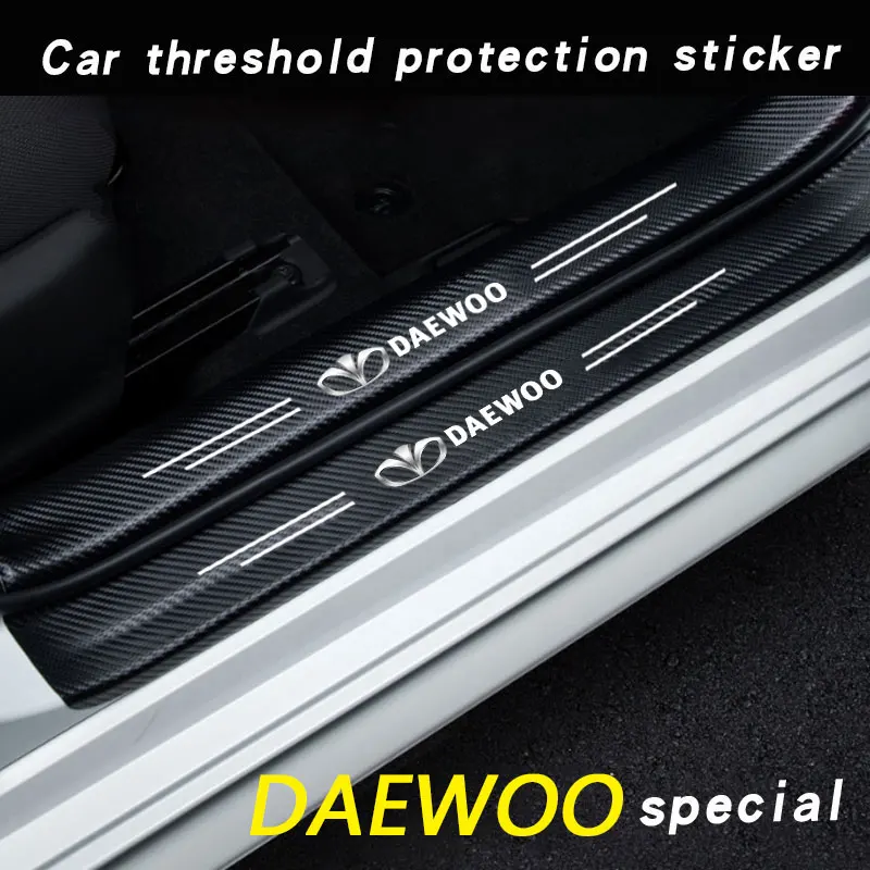 Car-Sticker-Threshold-Step-Protector-Strip-Anti-Scratch-For-Daewoo ...