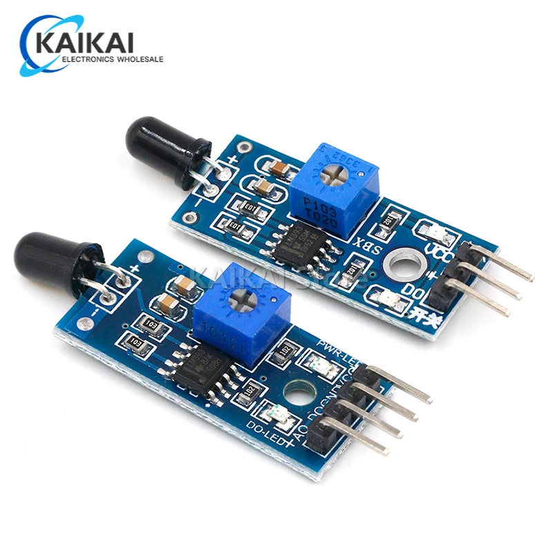 IR Flame Detection Sensor Module Fire Detector Infrared Receiver Module ...