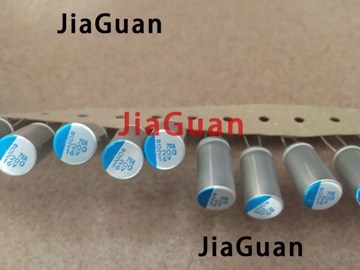 20PCS JAPAN NIPPON PSG 16V2200UF 10X20MM Solid state electrolytic ...