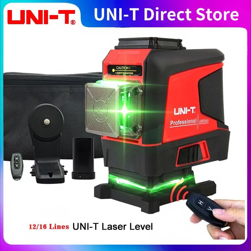 16-12-Lines-4D-Laser-Level-green-line-SelfLeveling-360-Horizontal-And ...