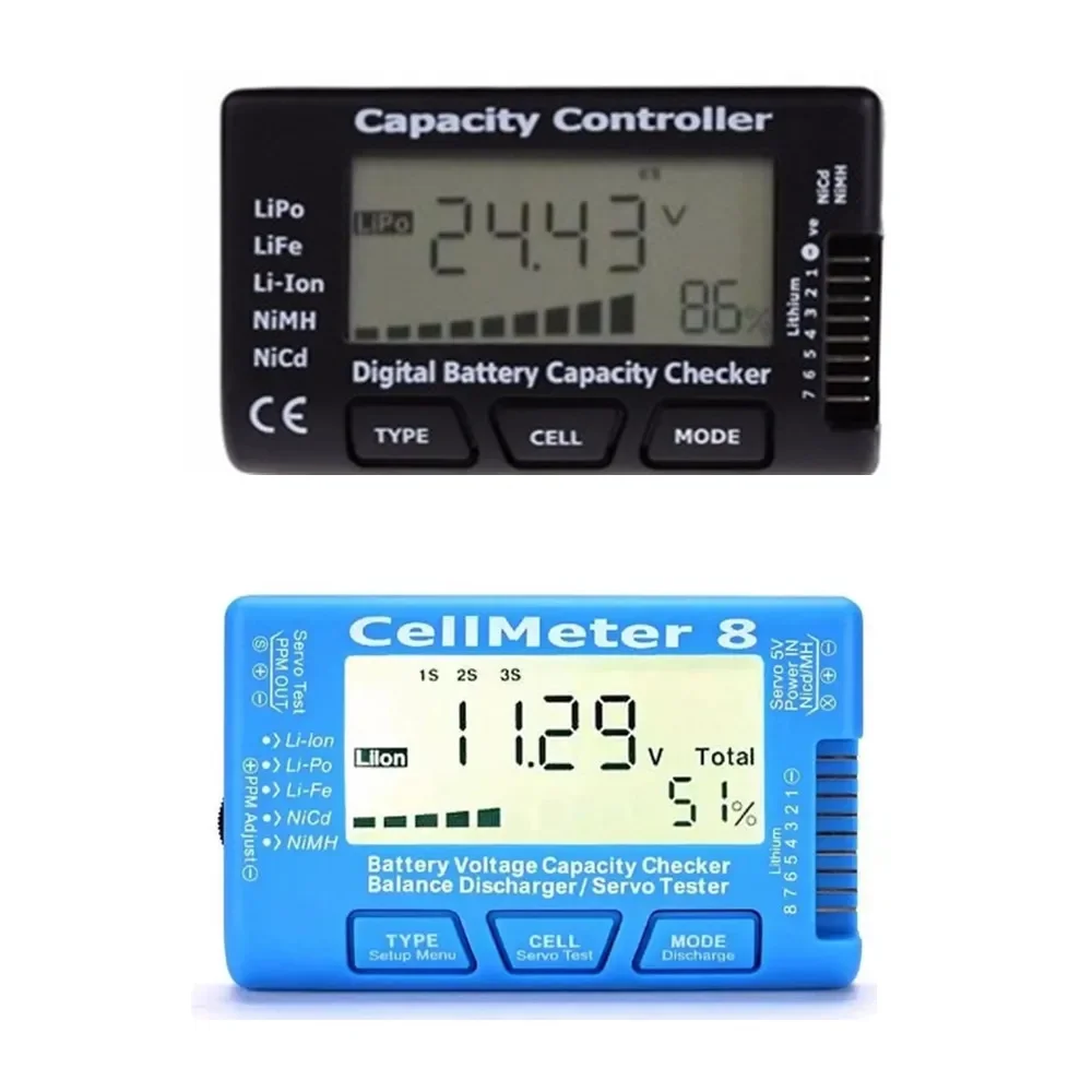 RC-CellMeter-8-1-8S-CellMeter-7-1-7S-Battery-Capacity-voltage-test ...