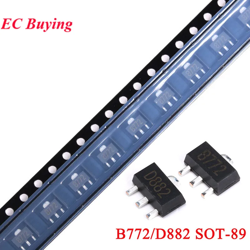 20pcs-lot-B772-D882-SOT-89-2SD882-2SB772-SOT89-NPN-PNP-30V-30V-3A-SMD-Transistor.jpg