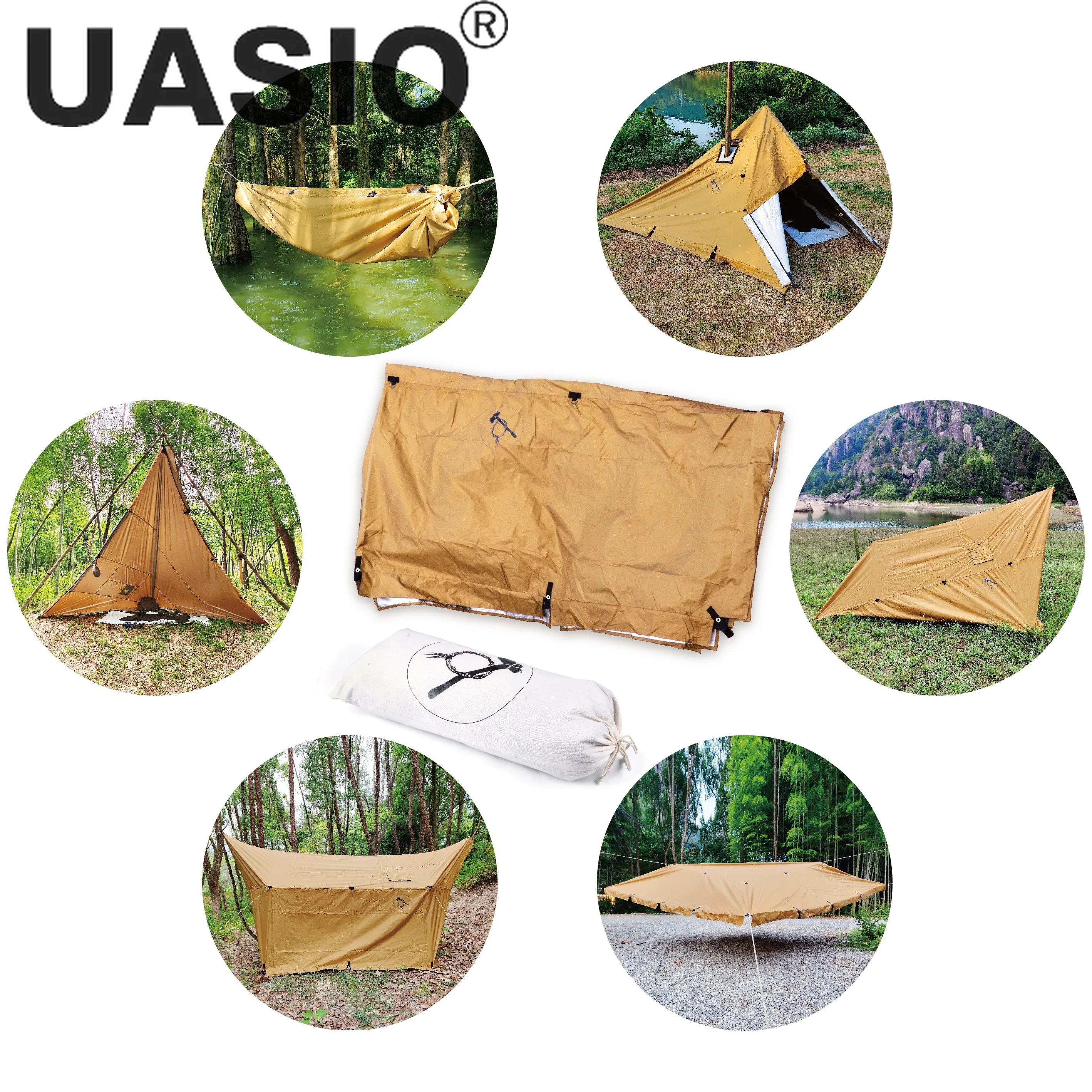 Tarp-210D-Oxford-TQ-Tarp-Multifunctional-Tarp-Shelter-Solo-Bush-Craft ...