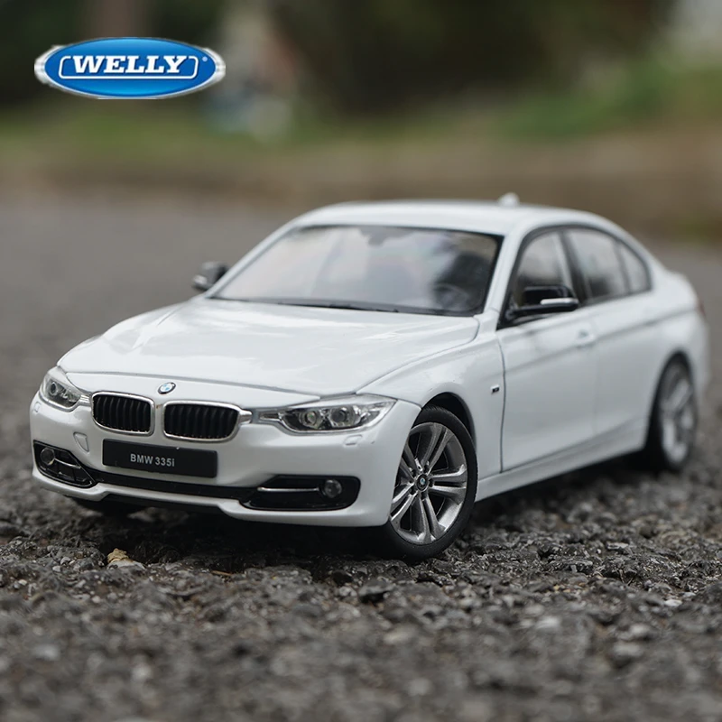 Welly 1:24 BMW 3 Series 335i Alloy Car Model Diecast & Toy Metal ...