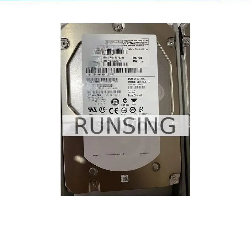 High Quality For IBM 5417 59Y5336 600G 15K FC 3.5 DS5100 - 티몬