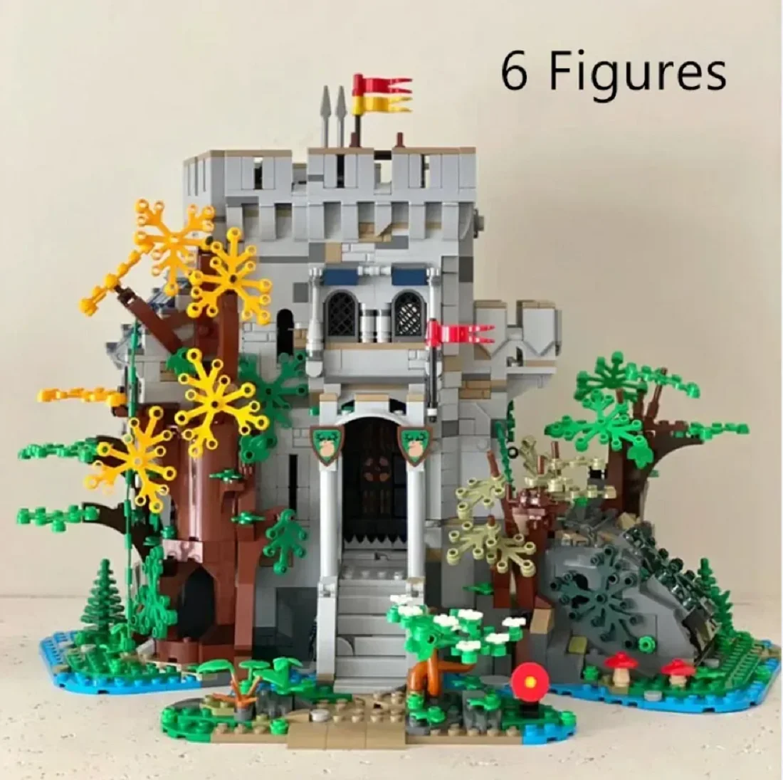 Bloques-de-construcci-n-de-Castillo-en-el-bosque-para-ni-os-juguete-de ...