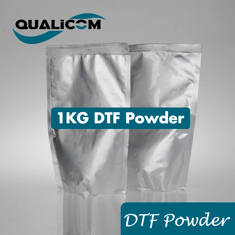 Qualicom Best Quality of DTF Powder 1KG TPU Hot Melt Powder For Direct ...