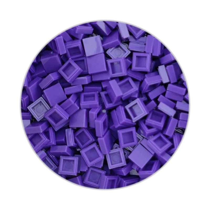 200/330/660 piezas MOC Pixel Partículas Placa Lisa 1x1 DIY Bloques de ...