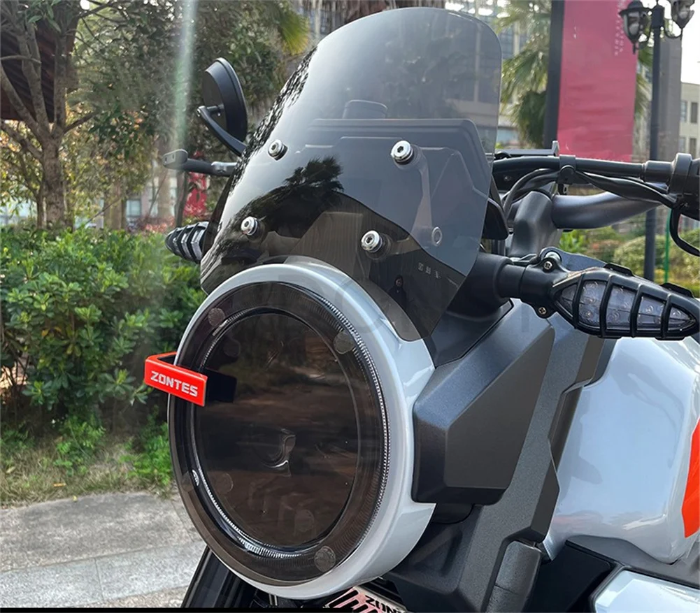 FOR-ZONTES-GK-350-ZT350GK-25CM-Motorcycle-Bike-Windshield-Scooter ...