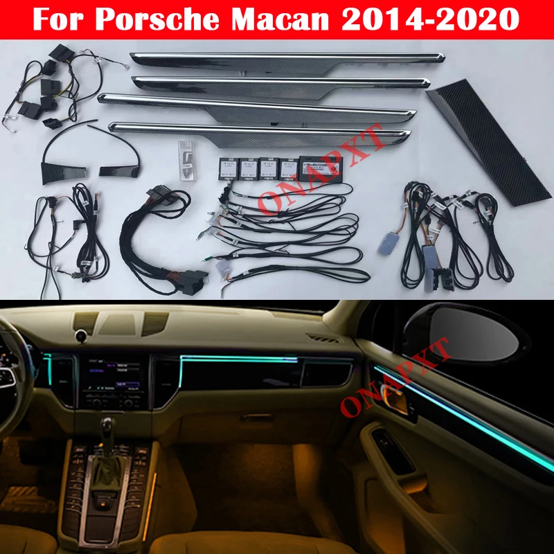 Car-illuminated-Door-Panel-Ambient-Light-Set-Decorative-Atmosphere ...