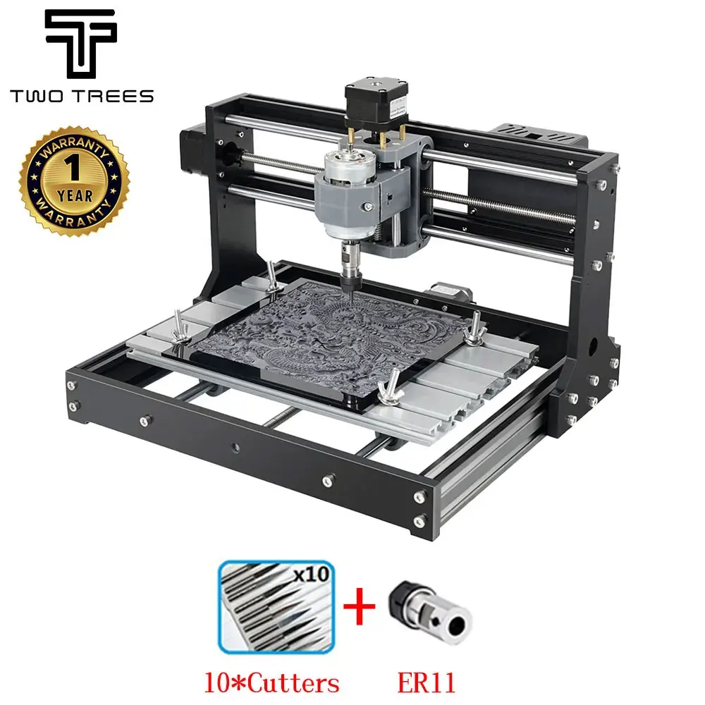 TWOTREES-CNC-Router-Machine-TTC3018S-GRBL-Control-Mini-Laser-Engraver ...