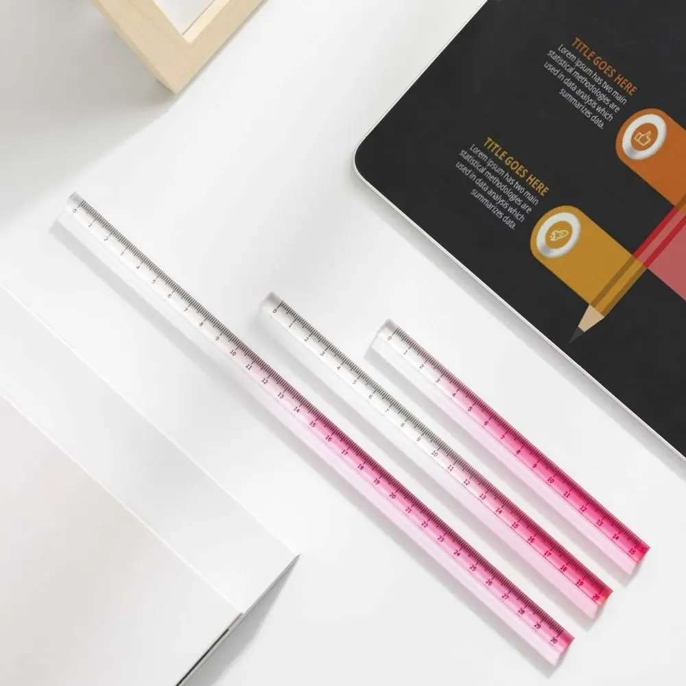 15cm-20cm-30cm-Gradient-Straight-Rulers-Dividing-Transparent-Math-Drawing-Ruler-Acrylic ...