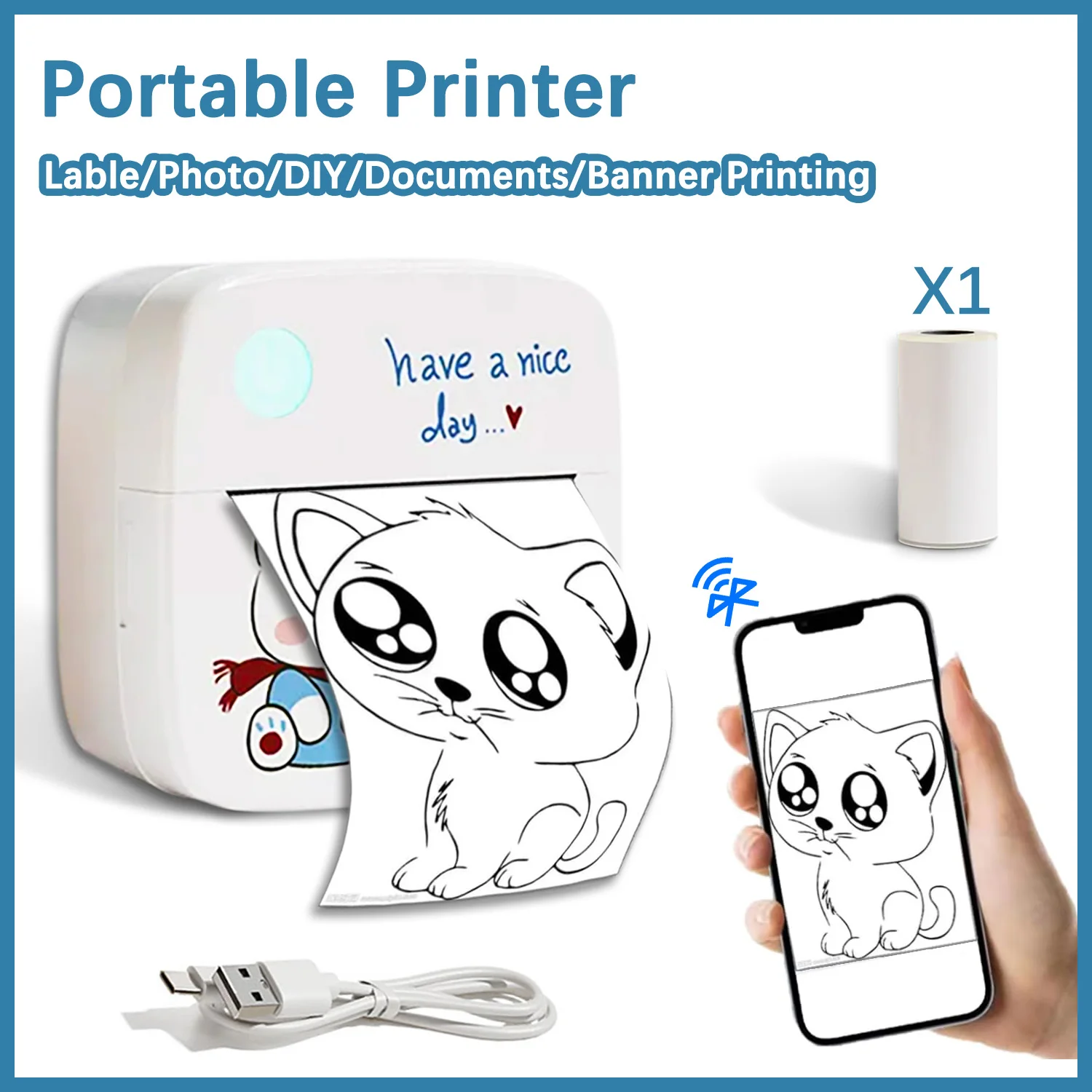 Mini-Pocket-Printer-Portable-Thermal-Printer-Inkless-Pocket-Printer ...