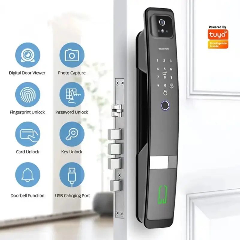 H06-Smart-Door-Lock-3D-Face-Recognition-Smart-Home-Door-Lock-WiFi ...