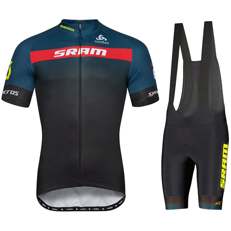 2023-ODLO-SRAM-Summer-Cycling-Jersey-Men-Racing-Bicycle-Clothing-Set ...