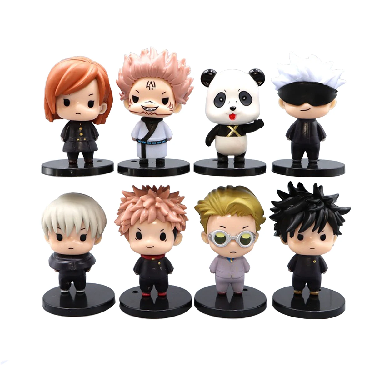 8Psc-1Set-Anime-Jujutsu-Kaisen-Figure-Itadori-Yuji-Action-Figure-Satoru ...
