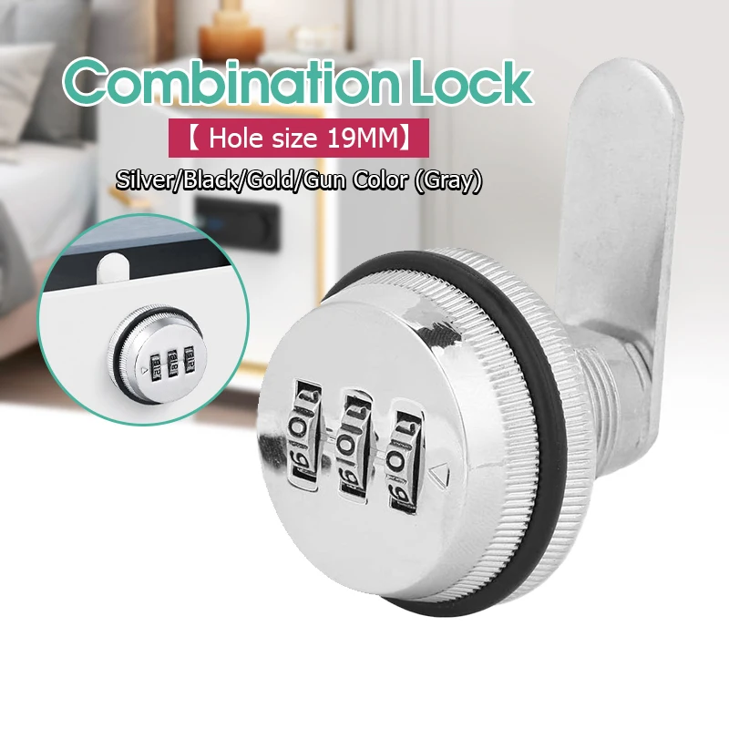 30MM-Combination-Cabinet-Lock-Black-Zinc-Alloy-Password-Locks-Security ...