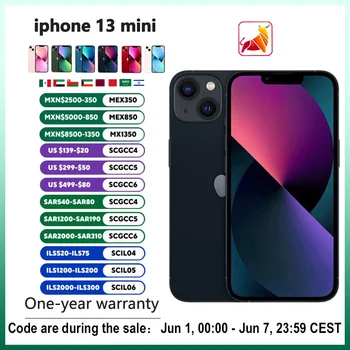 Original Apple iPhone 13 Mini iPhone 5.4 Authentic OLED 128/256/512GB ...