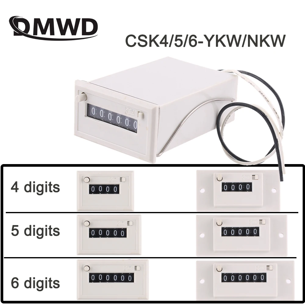 Free-shipping-CSK4-5-6-NKW-YKW-DKW-CKW-4-5-6-digits-Electromagnetic ...