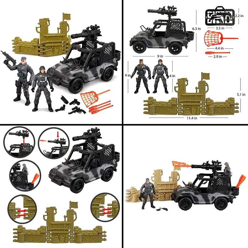 True Heroes Toys Military Base