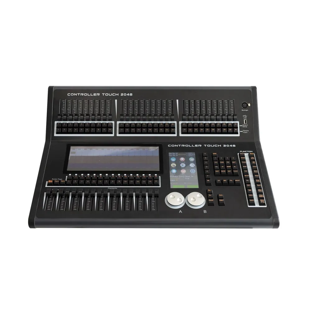 With-Flight-Case-stage-lighting-controller-DMX-2048-Channels-Touch ...
