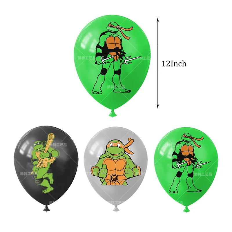 Ninja Turtle Cupcake Toppers