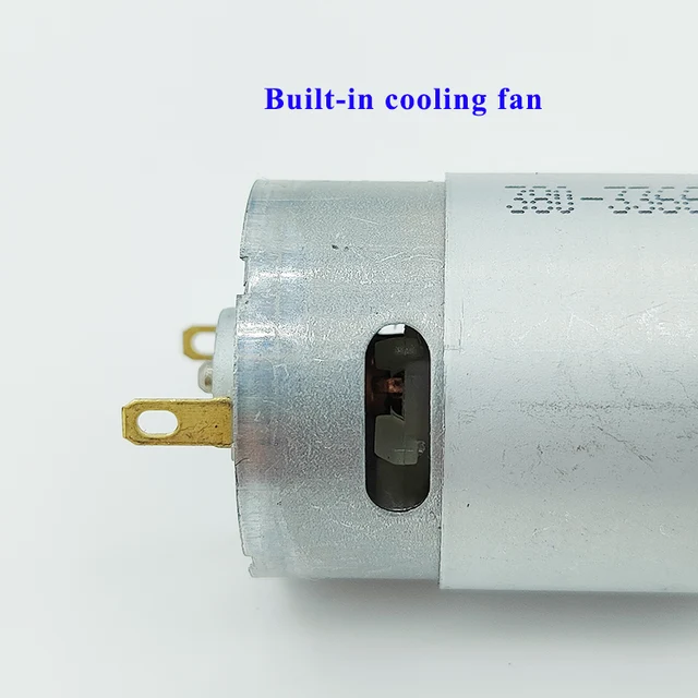 Rs-380Sh-3366 Mini 380 Motor Dc 6V-12V 17500Rpm Nagy Sebességű ...