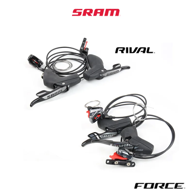 SRAM-FORCE-RIVAL-22-2X11-Speed-HRD-Road-Bicycle-Bike-Hydraulic-Disc ...