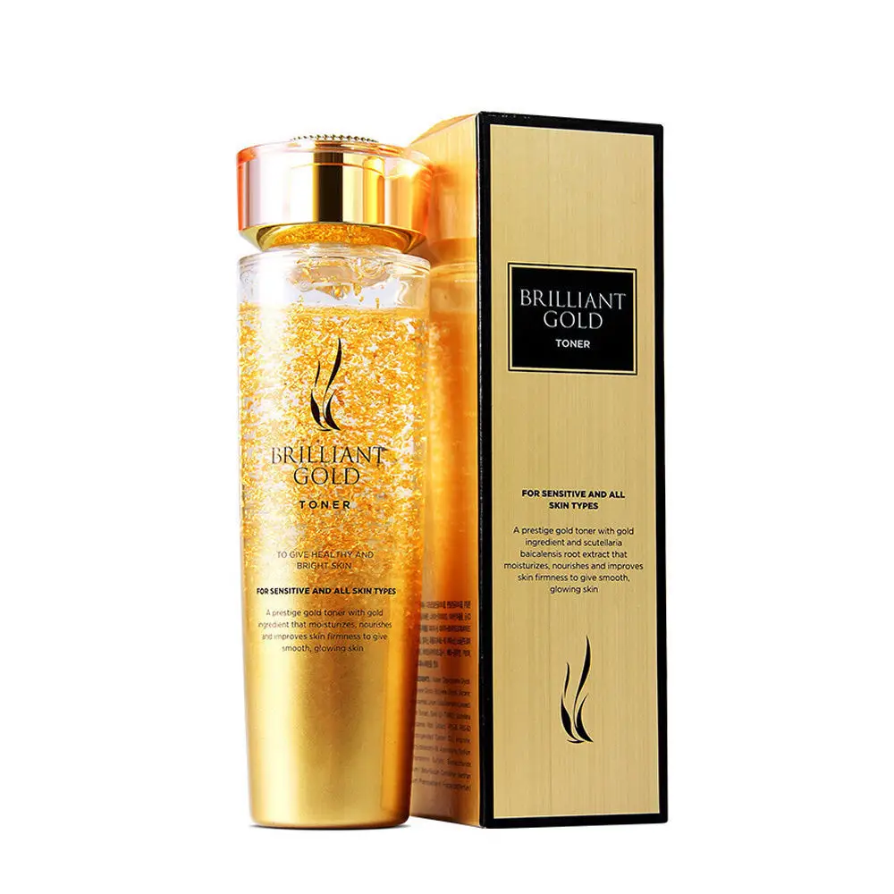 Coréia 24K Ácido Hialurônico Essência AHC BRILHANTE OURO TONE 140ml pele clareamento hidratante ...