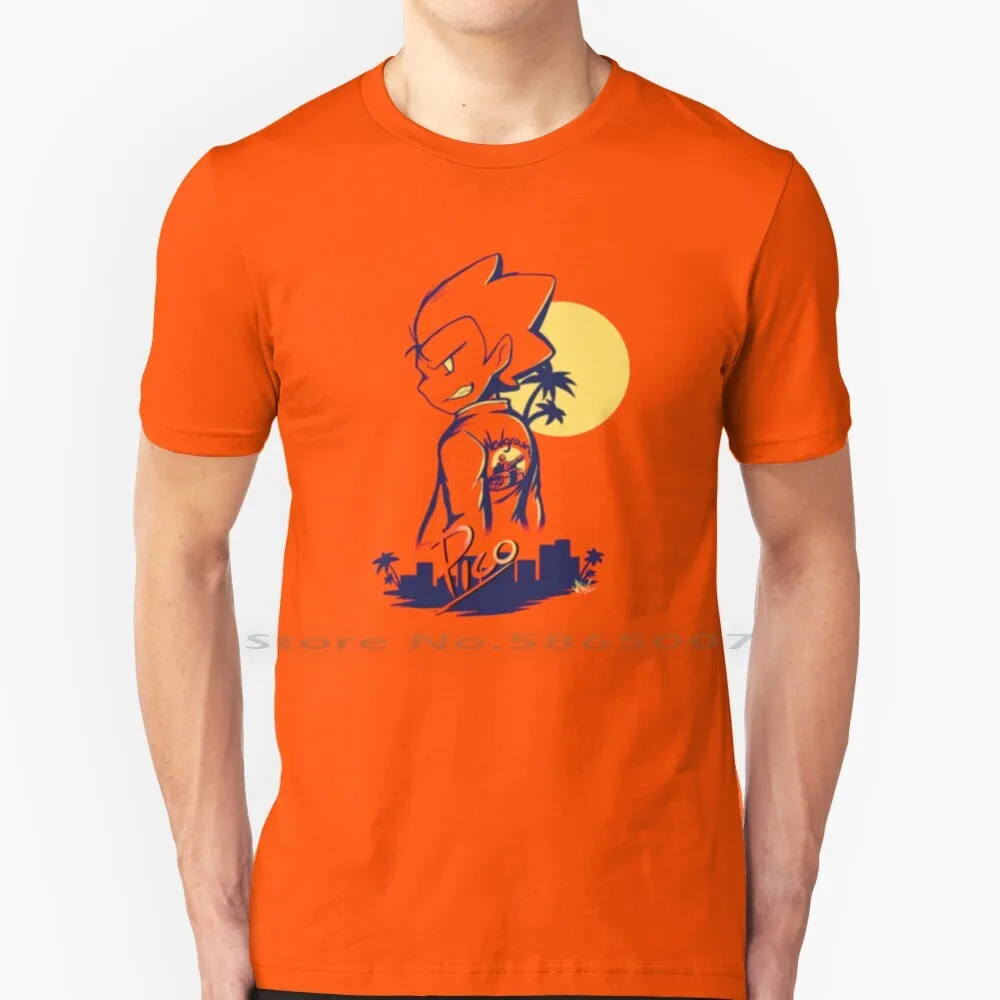 Pico-friday Night Funkin Music T Shirt 100% Cotton Fnf Bf Fnf Gf Fnf ...