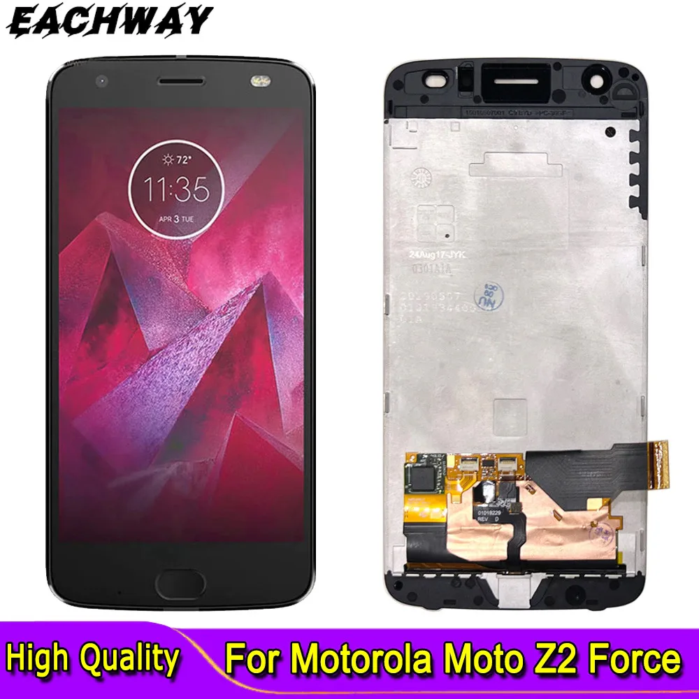 Pantalla LCD Original Z2 Force de 5,5 pulgadas para Motorola MOTO Z2 ...