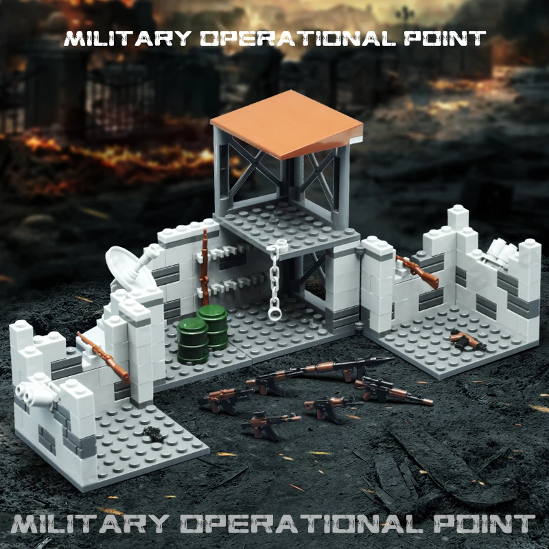 MOC-Military-Operational-Point-Blocks-Toys-Montessori-with-Weapons-Toys ...