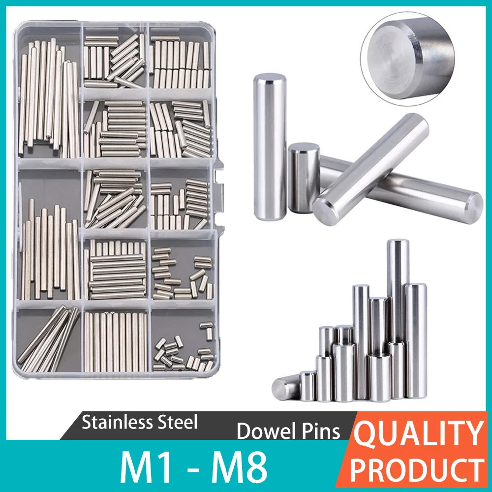 GB119-Lock-Pins-Fixing-304-Stainless-Steel-Cylindrical-Dowel-Pin-Kit ...
