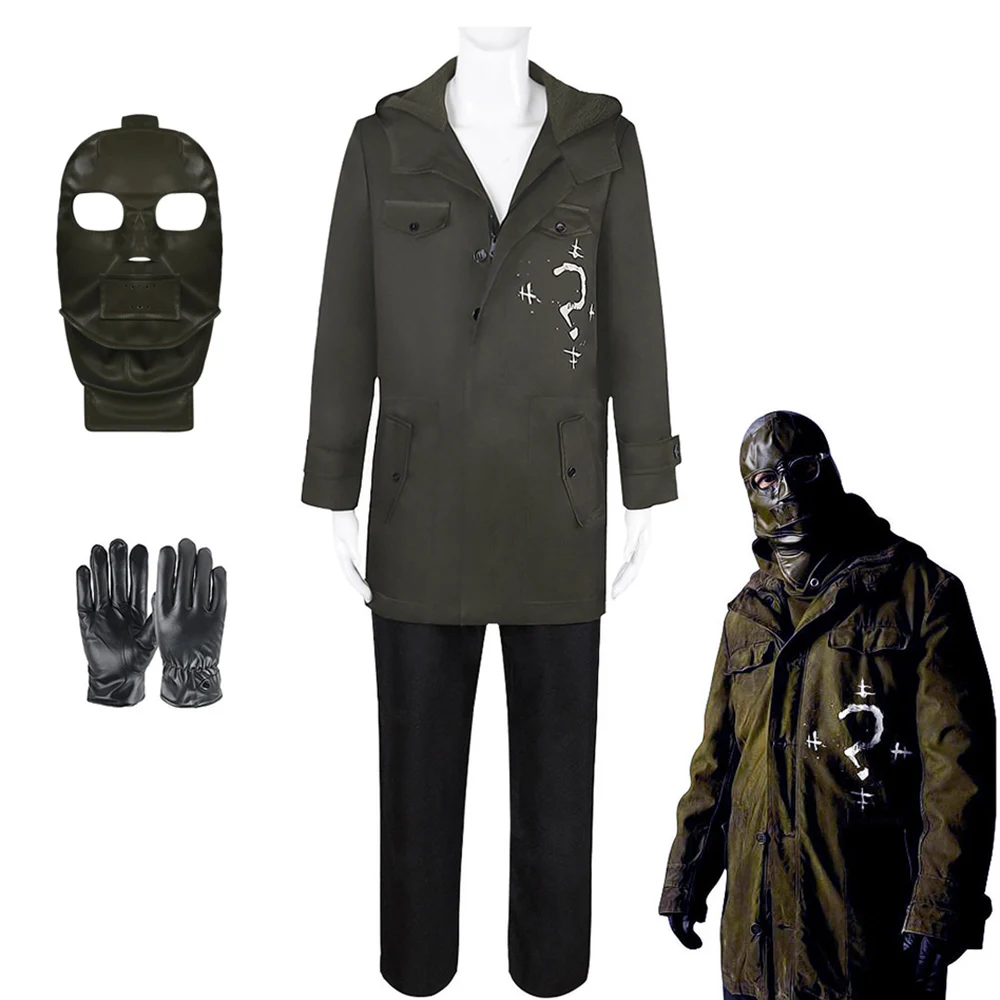 2022-The-Bat-Riddler-Cosplay-Edward-Nygma-Costume-Accessories-Army ...