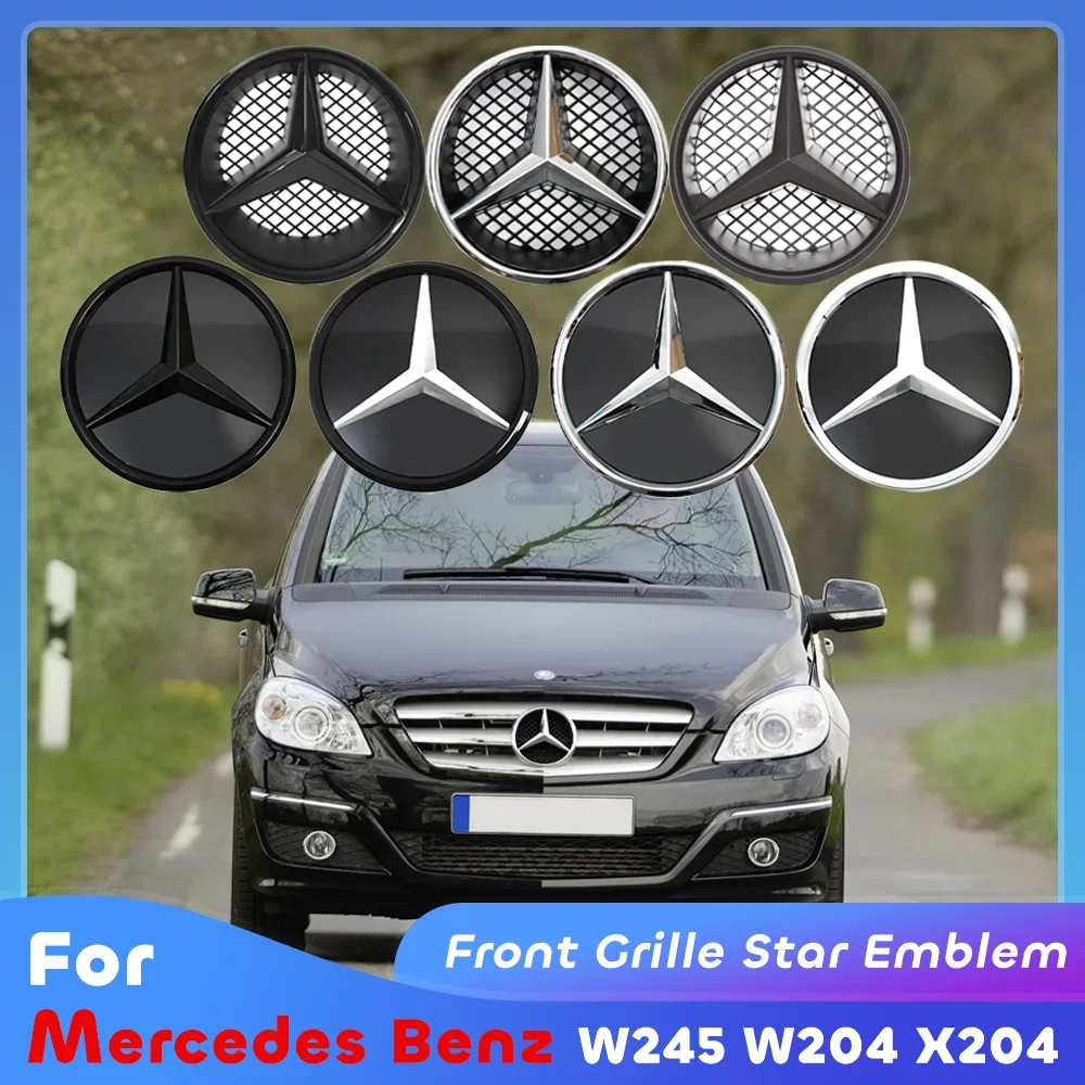 Front-Grille-Star-Logo-3D-Mirror-Emblem-With-LED-Lighting-Chrome-Silver ...