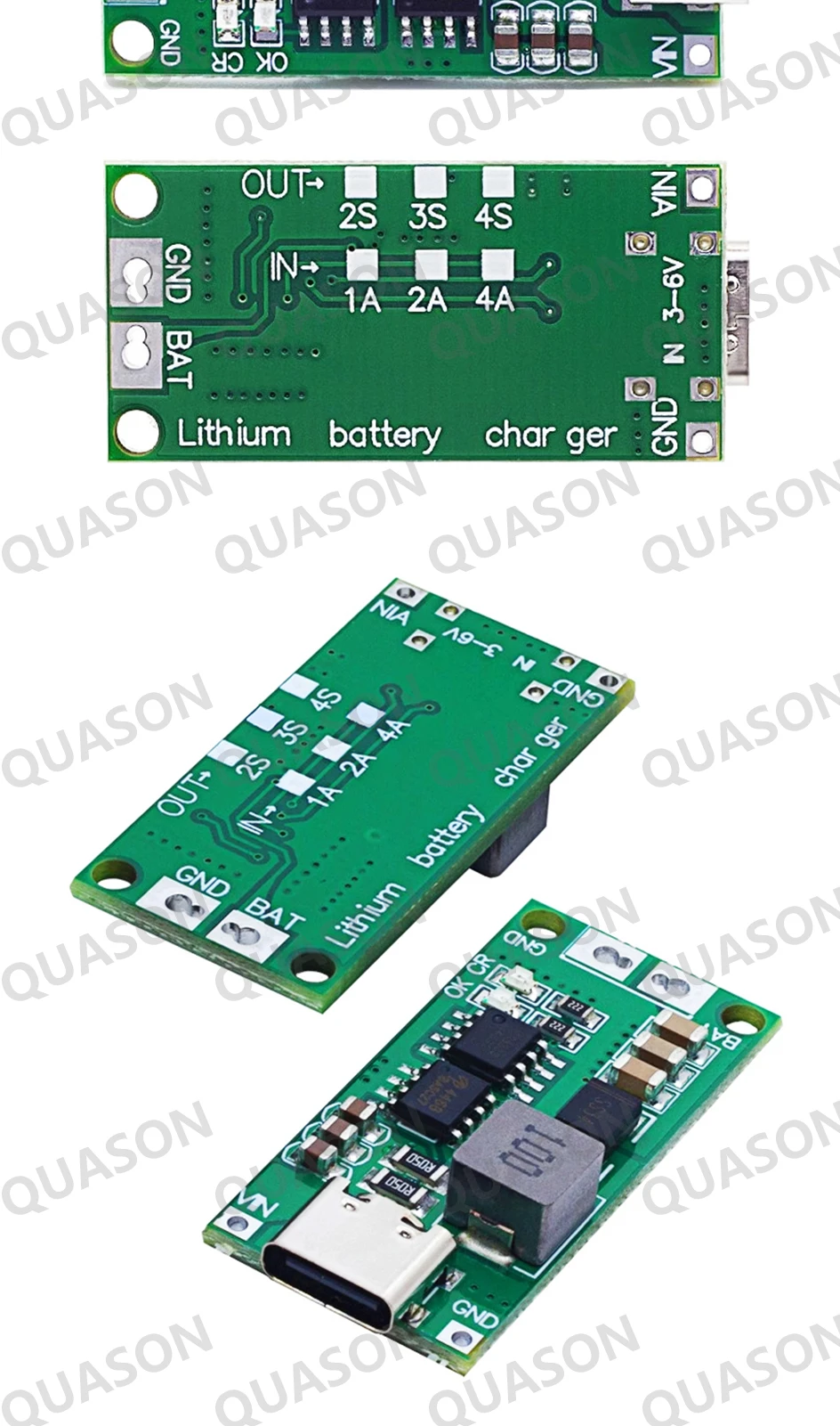 Quason мультиэлементное зарядное устройство для литиевых аккумуляторов ...