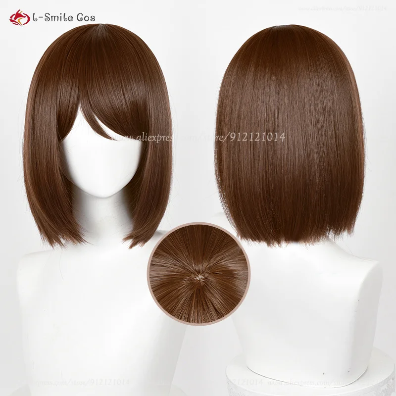 Anime-Ieiri-Shoko-Cosplay-Wig-32cm-Brown-Scalp-Wig-Heat-Resistant ...