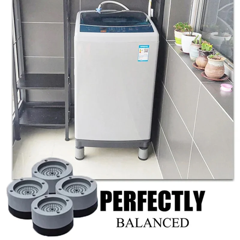 4Pcs-Washing-Machine-Foot-Pads-Adjustable-Height-Anti-Vibration ...