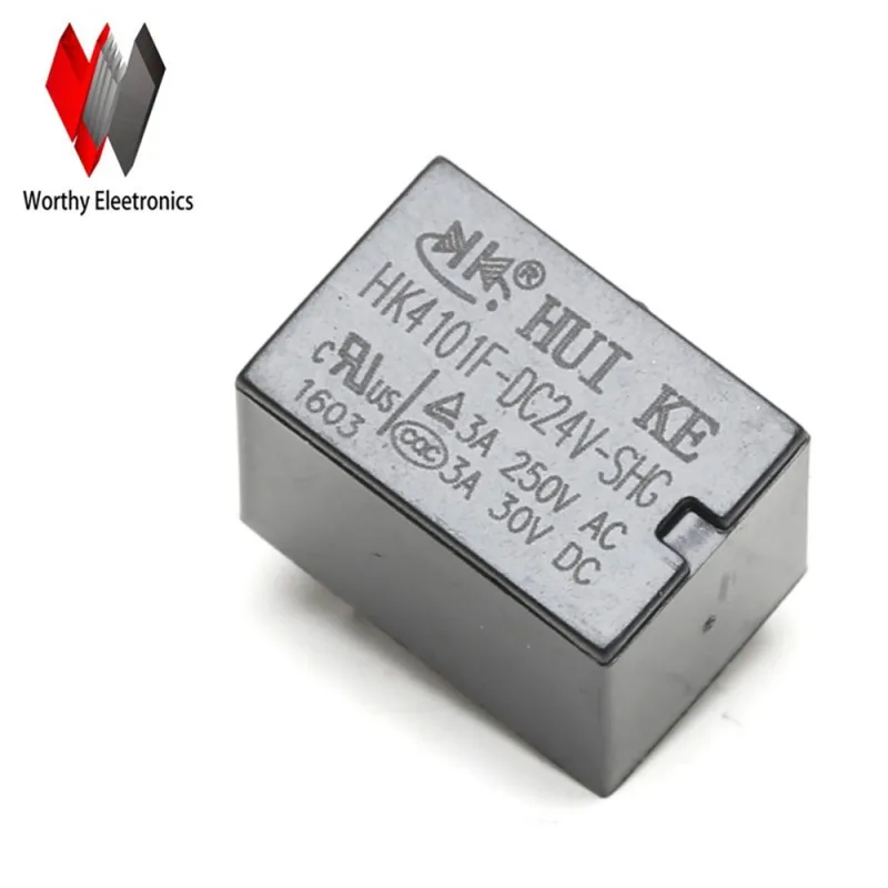 Free shiping wholesale 10pcs/lot relay HK4101F DC24V SHG|relay 10pcs ...