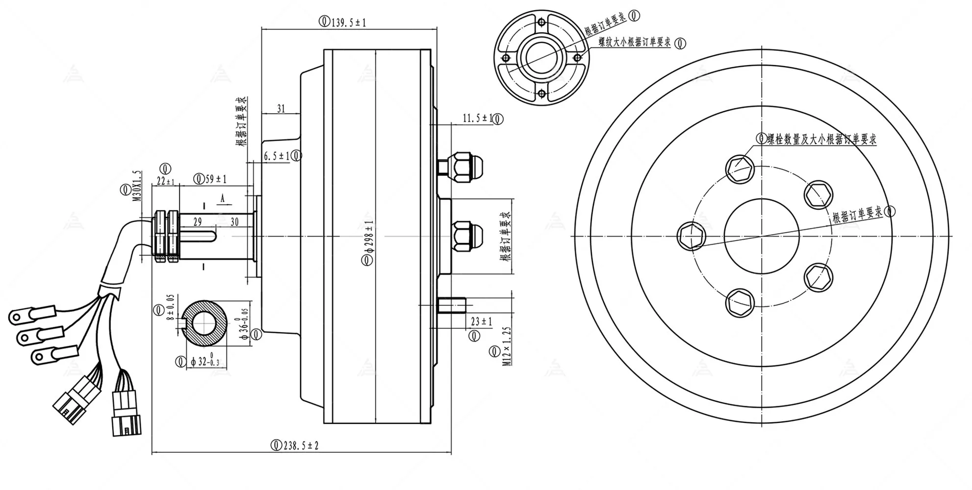 QS273 8000 Watt V3 96V Electric Car Hub Motor Conversion Kit