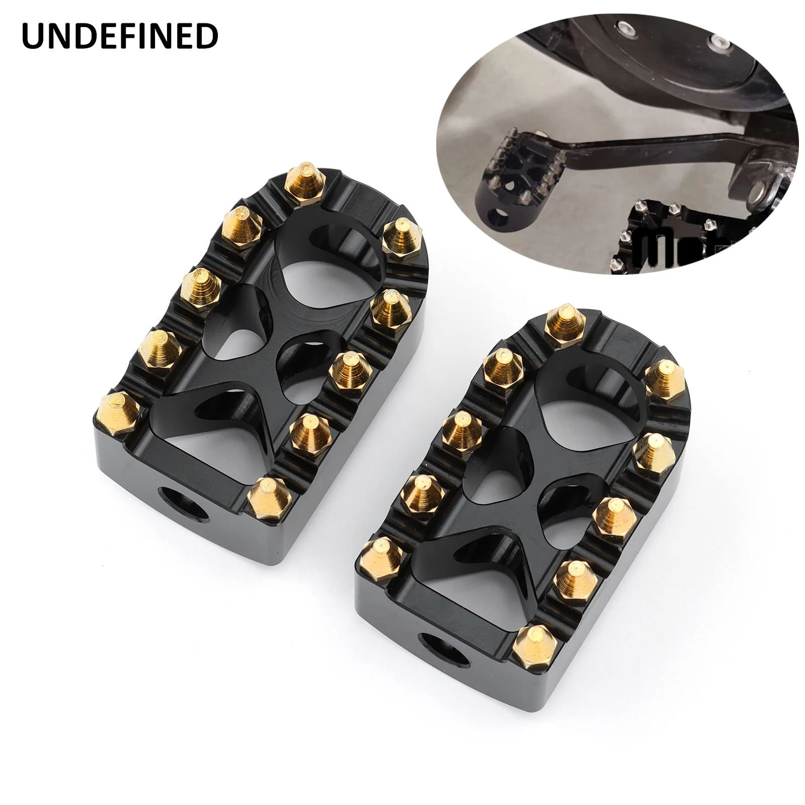 Motorcycle-MX-Gear-Shift-Brake-Foot-Peg-Pedals-Shifter-Pegs-Chopper-For ...