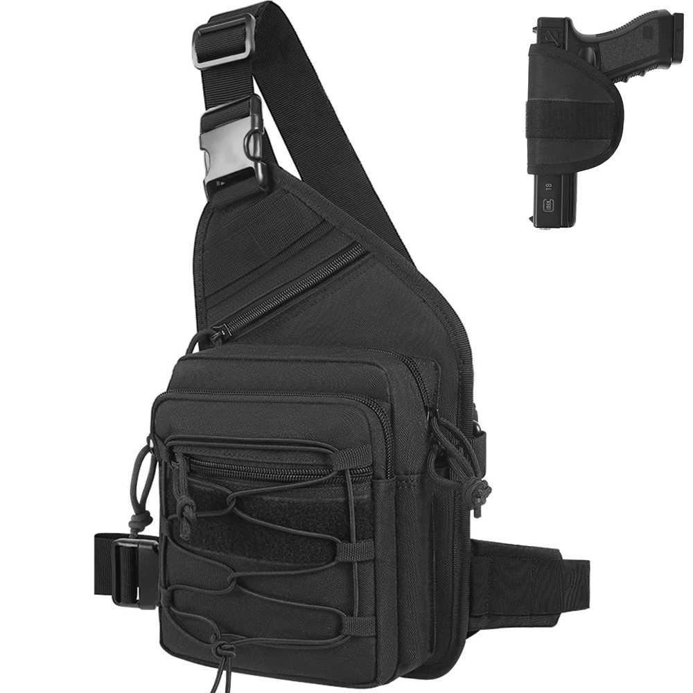 Tactical-Concealed-Pistol-Holster-Gun-Pouch-With-Shoulder-Pad-Sling ...
